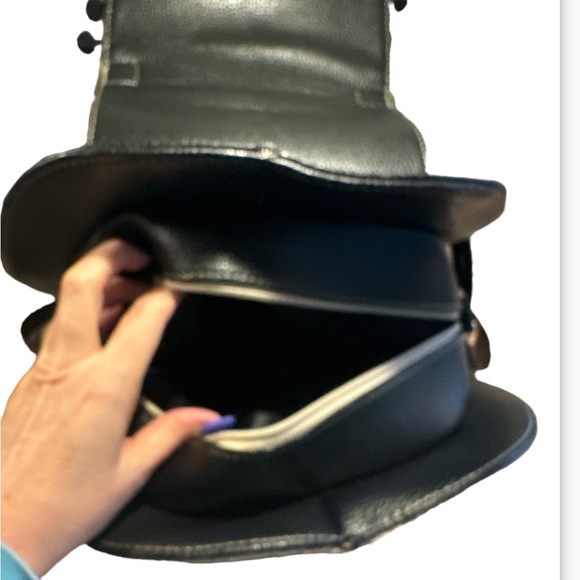 Bags | Fashion Backpackcrossbody Chain Pom Pom Flap Tweed Front Very ...